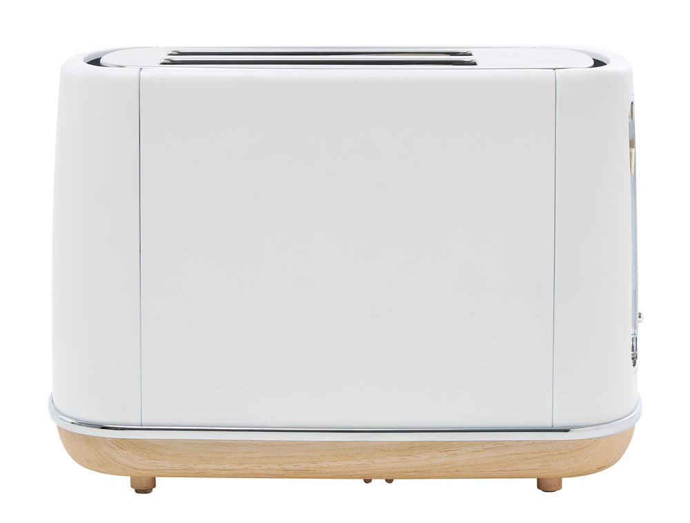 Dorchester 2 Slice Toaster Matte White – Hadenusa