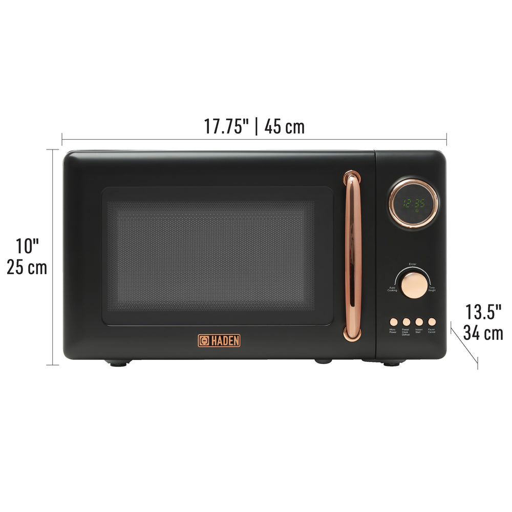 Haden Black & Copper Microwave (New) – Hadenusa