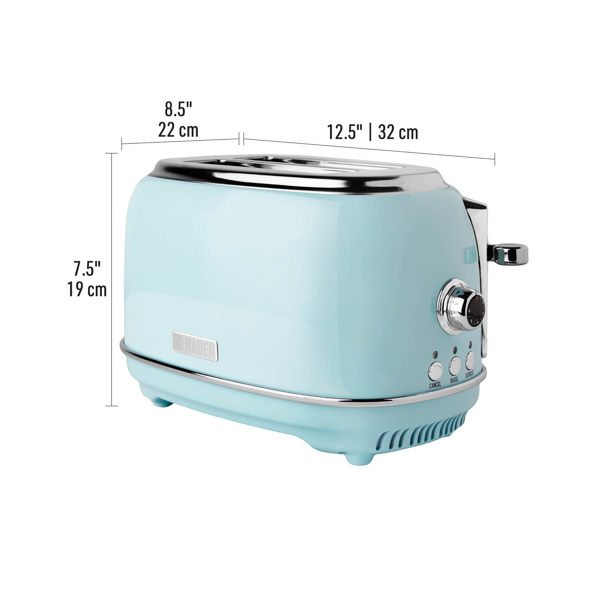 Heritage Turquoise 2-Slice Toaster – Hadenusa