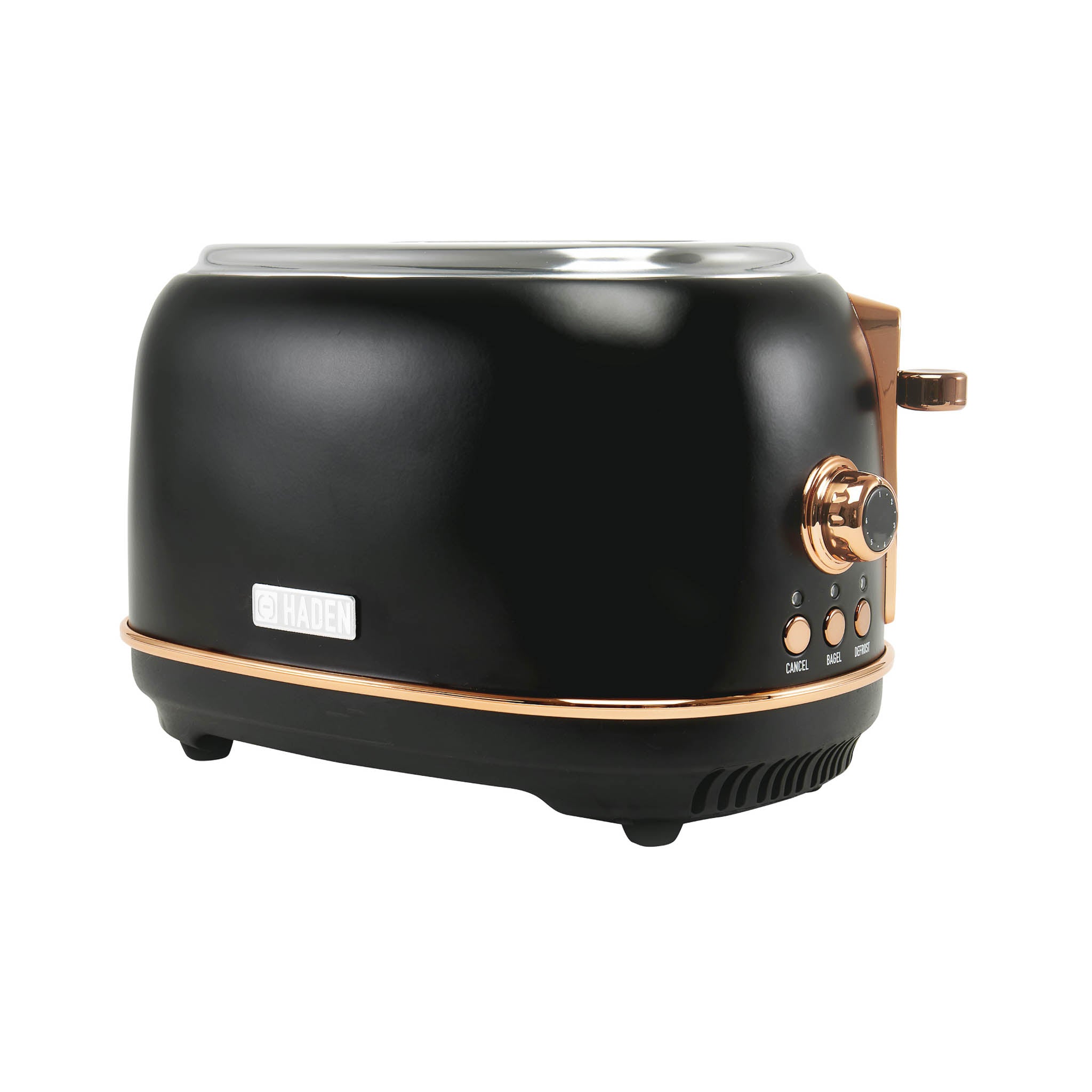 Heritage 2-Slice Toaster, Black & Copper - 75059 – Hadenusa